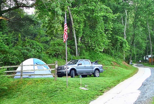 Simple Tent Camping Campground